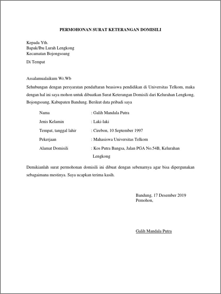 Contoh Surat Permohonan Domisili Perusahaan Surat Per - vrogue.co Contoh Surat Permohonan Domisili Perusahaan Surat Per - vrogue.co