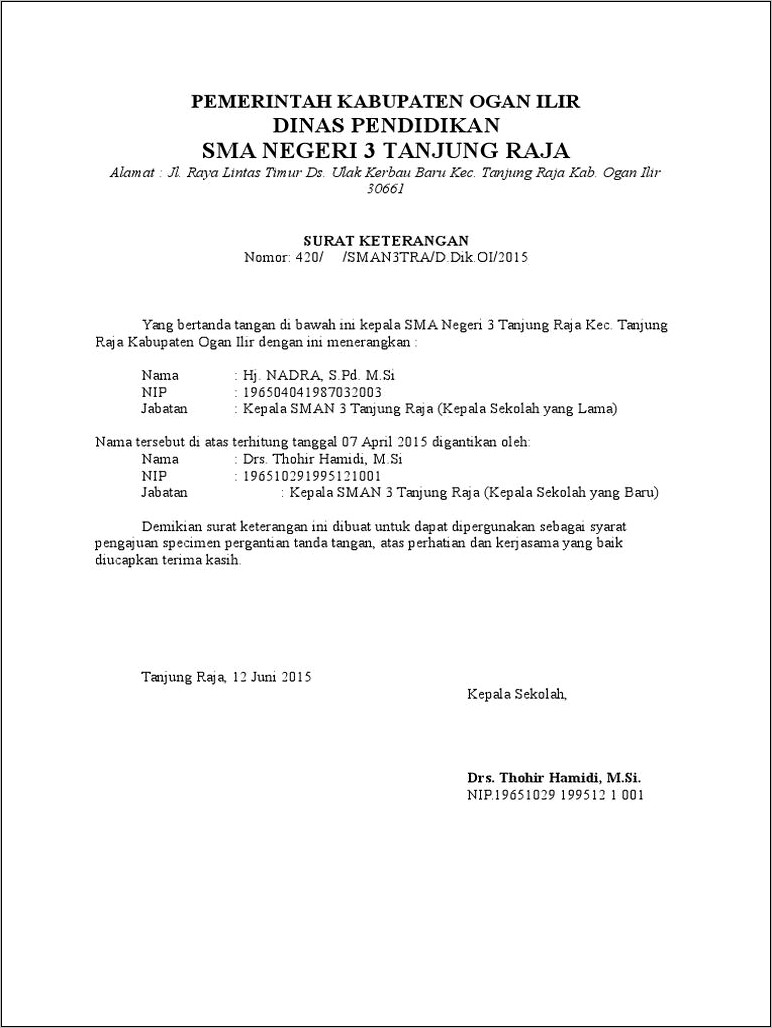 Contoh Surat Permohonan Penambahan Specimen Tanda Tangan Bank Mandiri ... Contoh Surat Permohonan Penambahan Specimen Tanda Tangan Bank Mandiri ...